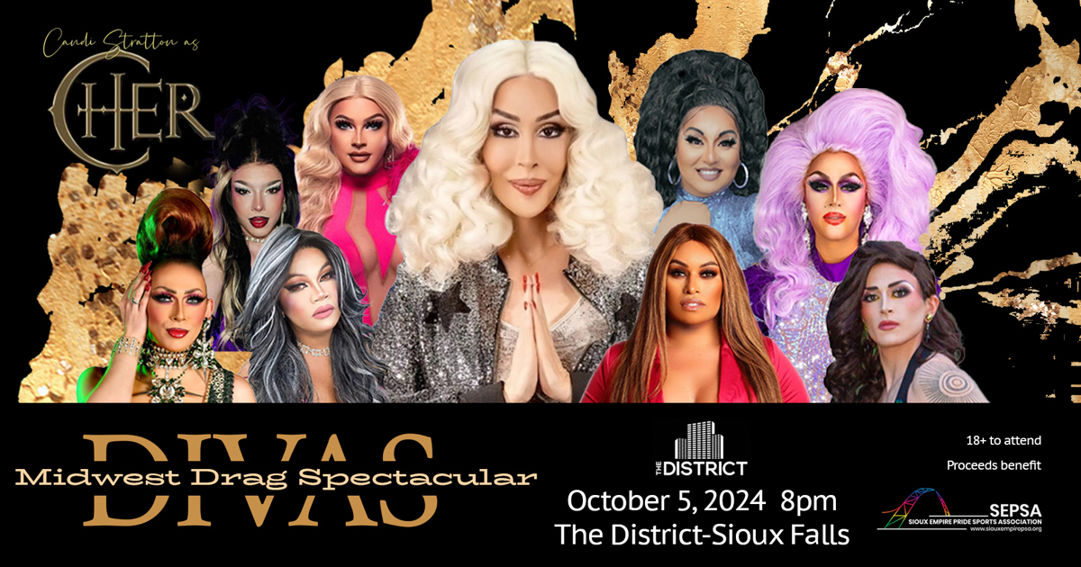 DIVAS: Midwest Drag Spectacular | Sioux Empire Pride Sports Association